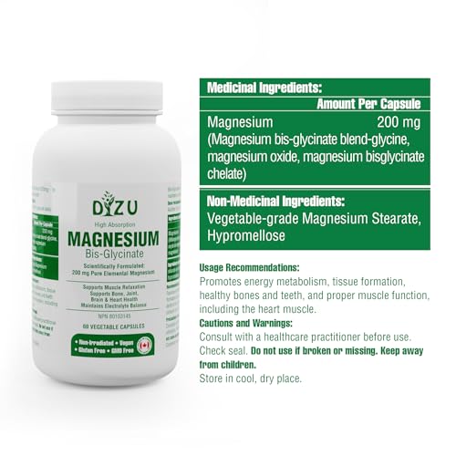 Jamieson magnesium bisglycinate for daily use