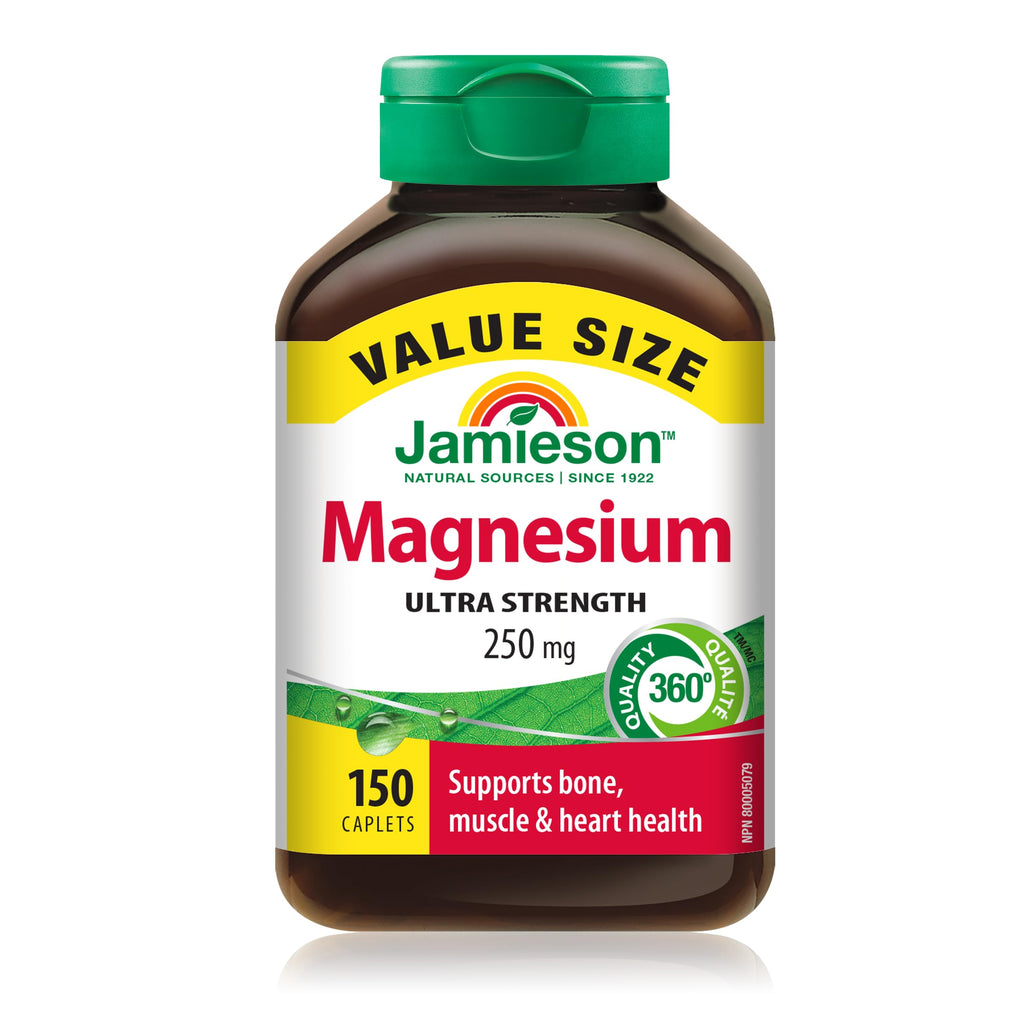 Jamieson magnesium caplets for wellness