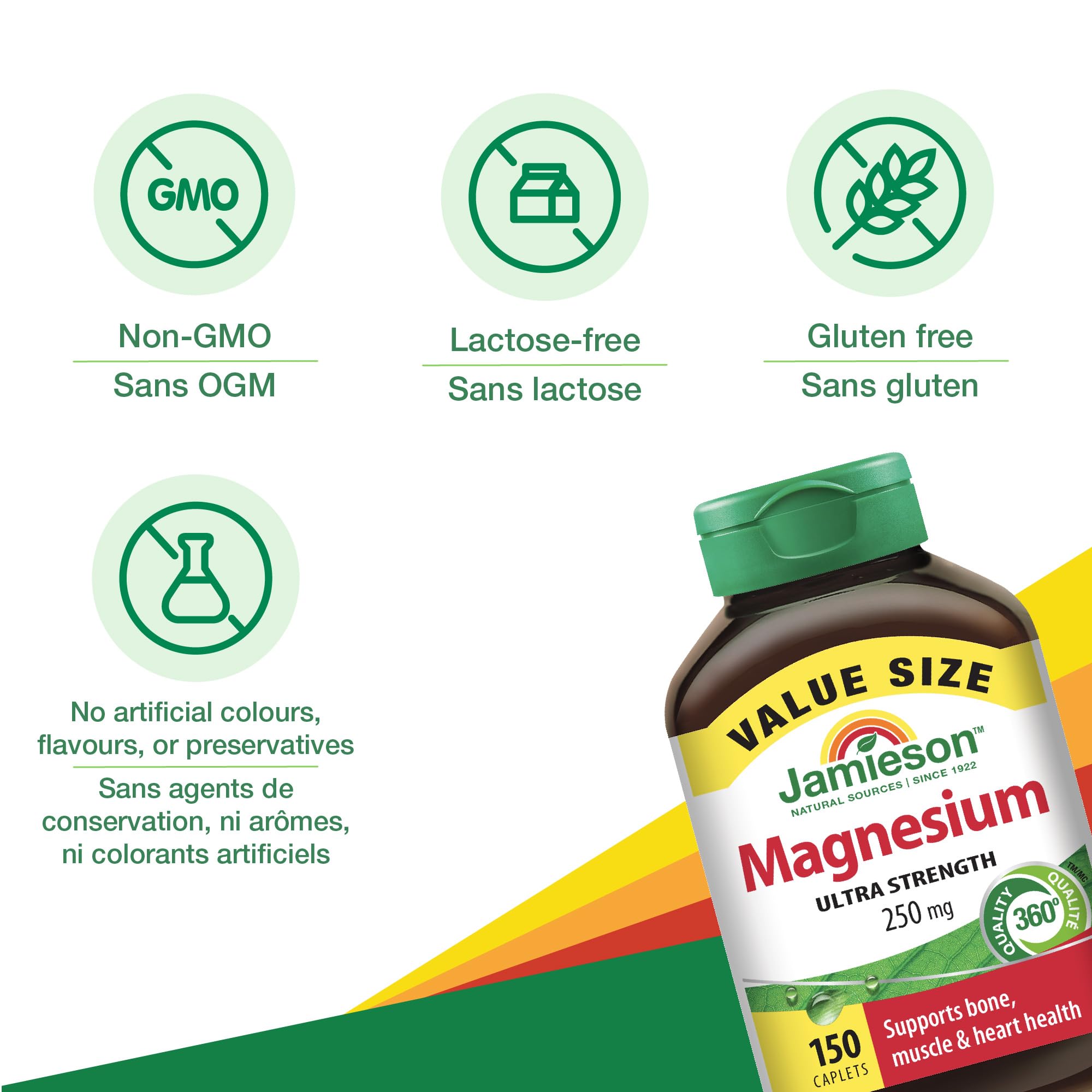 Jamieson magnesium supports bone health