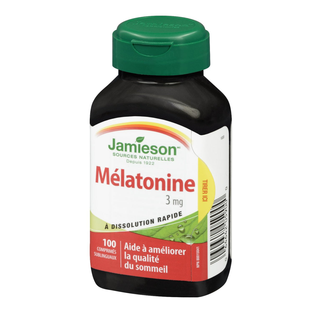 Jamieson Melatonin sublingual tablets for sleep