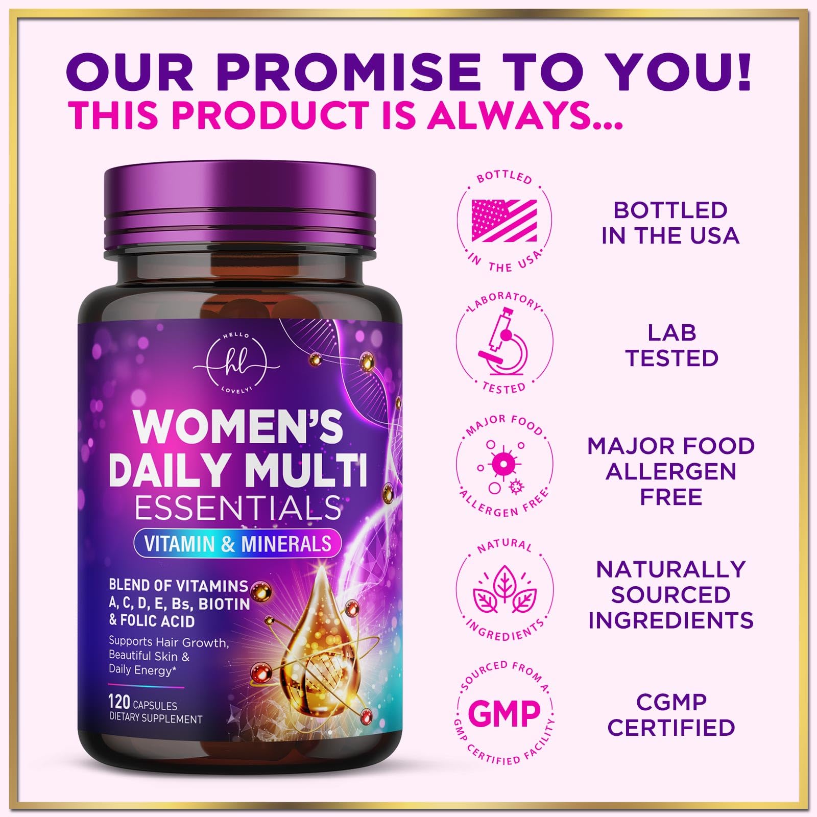 Jamieson multivitamin for women hair skin nails