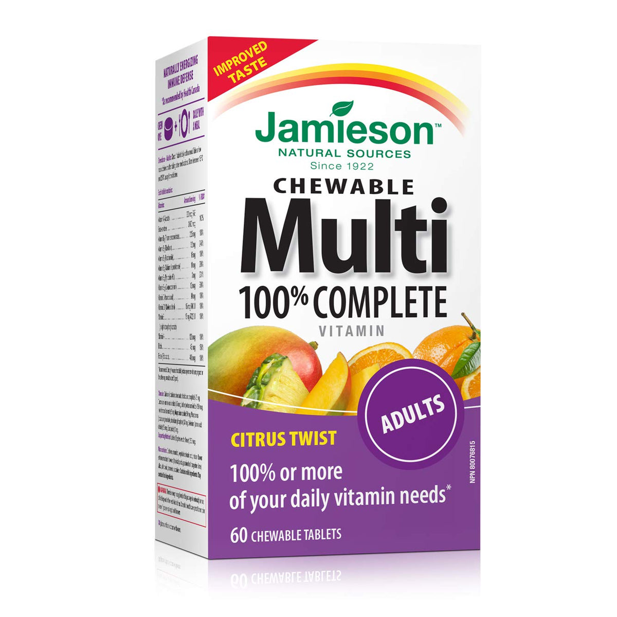 Jamieson multivitamins for daily health