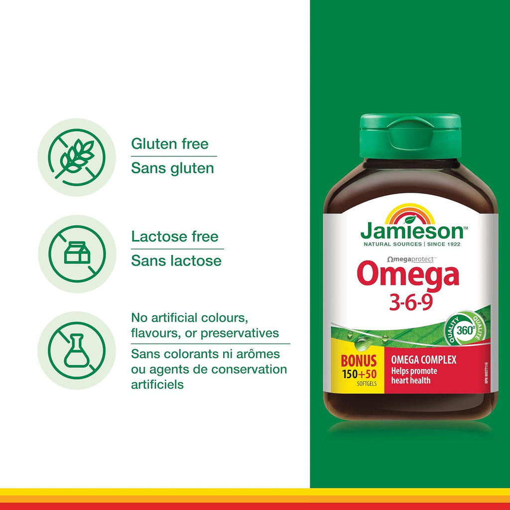 Jamieson Omega 3-6-9 for joint support