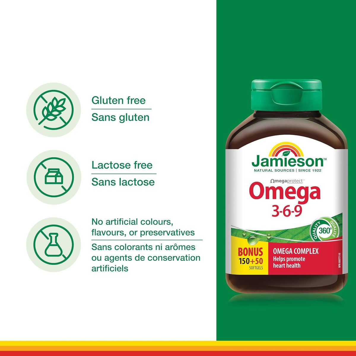 Jamieson Omega 3-6-9 for joint support