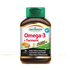Jamieson Omega-3 turmeric softgels for wellness