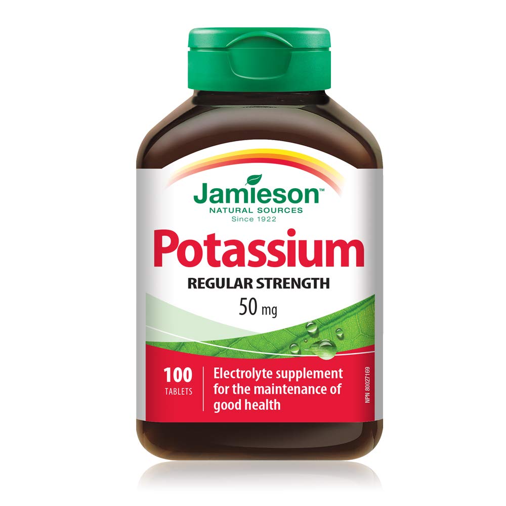 Jamieson potassium supplement for heart health