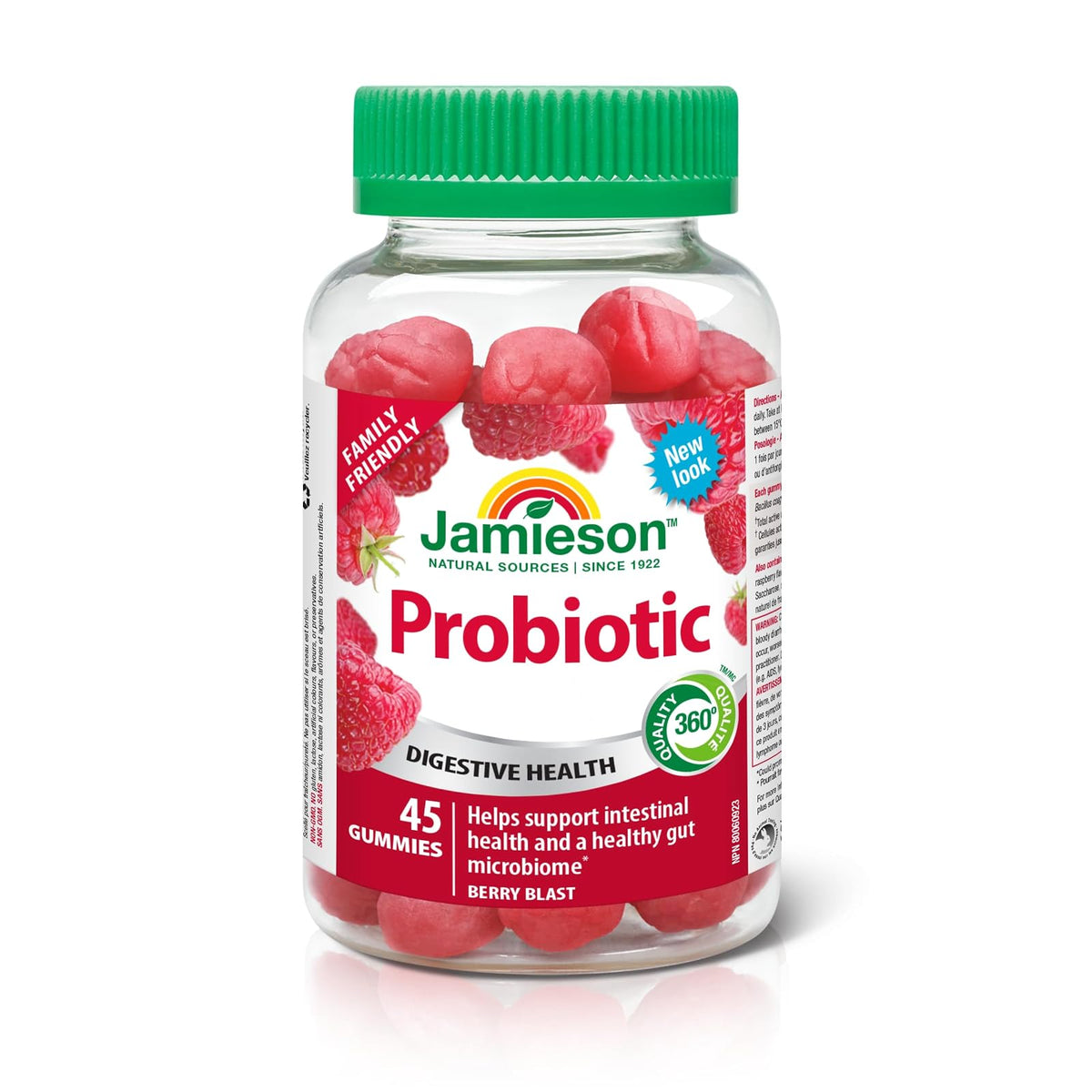 Jamieson probiotic gummies for digestive health