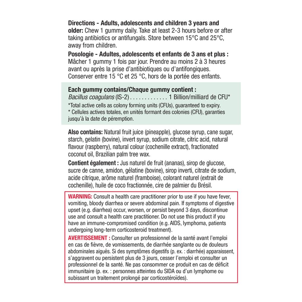 Jamieson probiotics 50 billion CFU strength