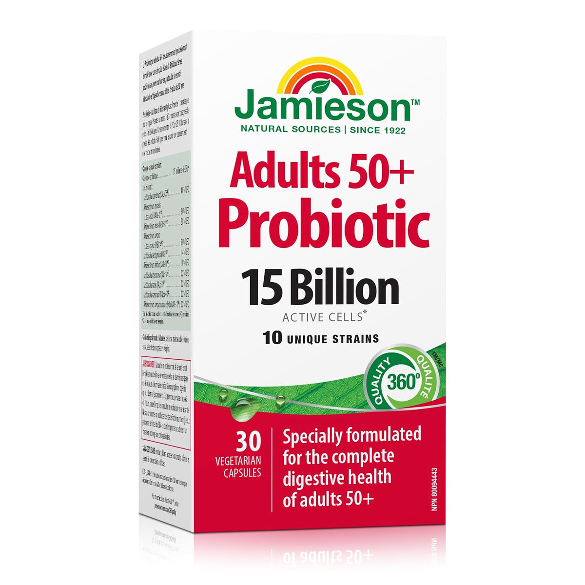 Jamieson probiotics for digestive health