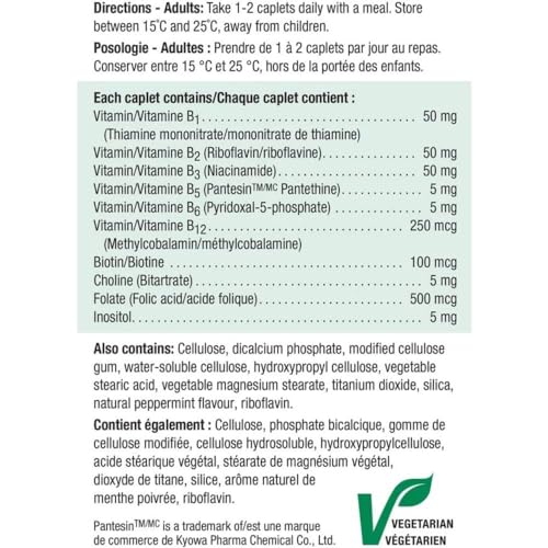 Jamieson vitamin b complex tablets