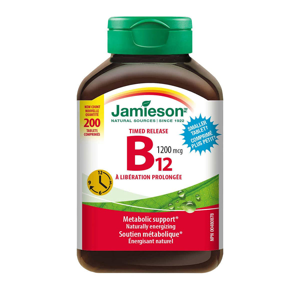 Jamieson vitamin B12 1200 mcg tablets