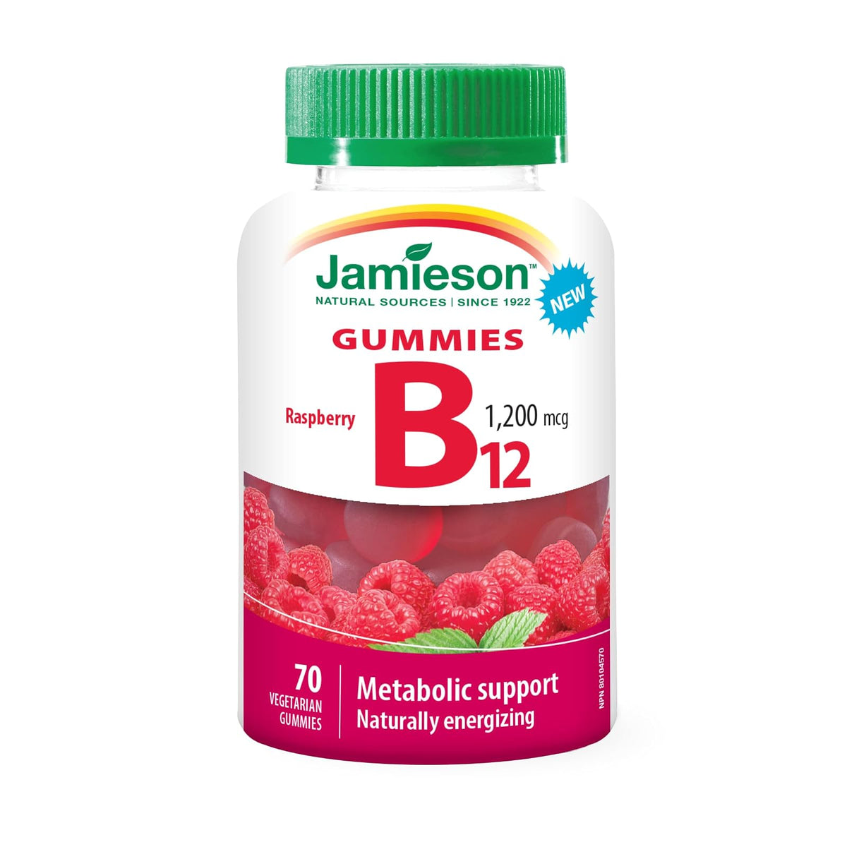 Jamieson Vitamin B12 gummy supplement