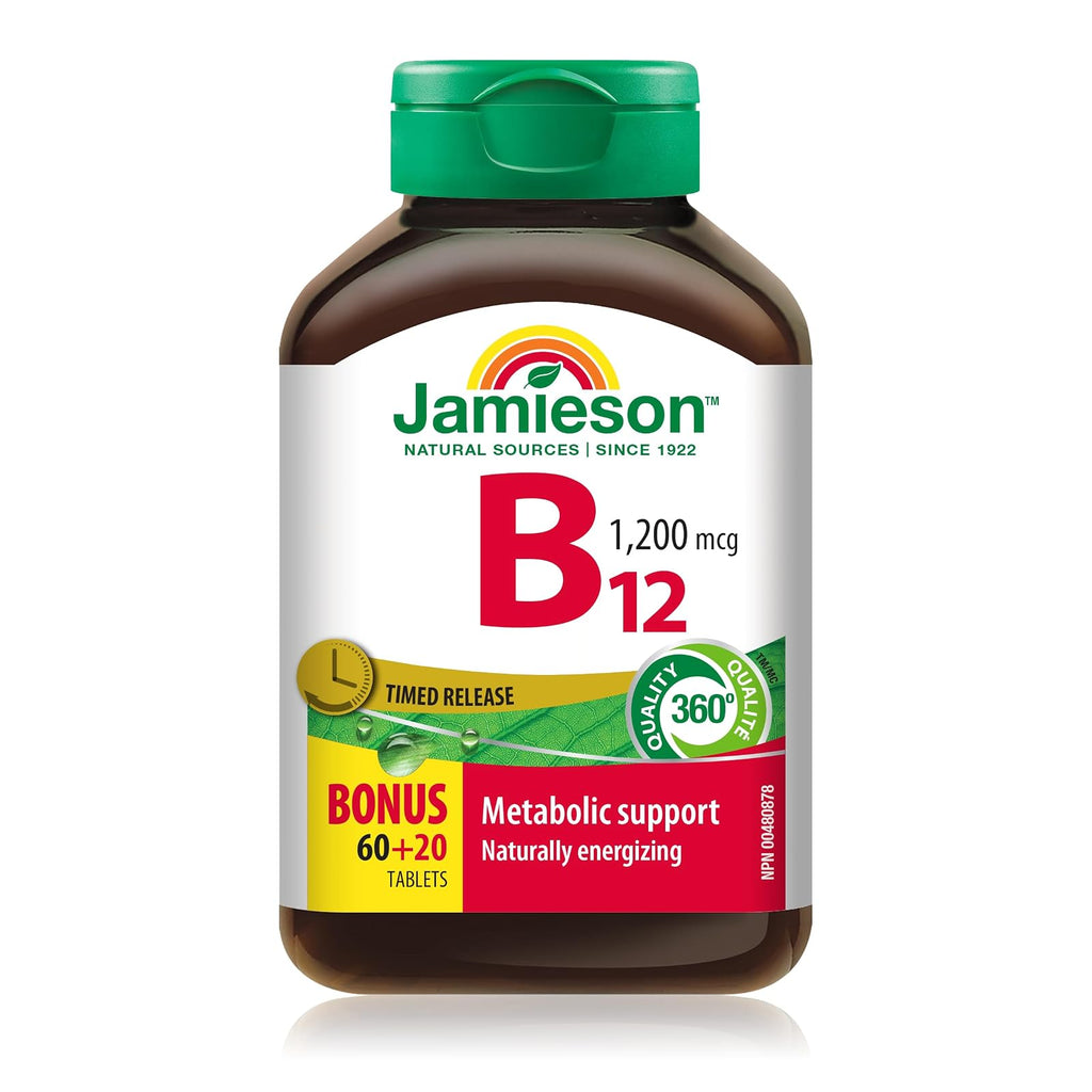 Jamieson vitamin B12 timed release tablets