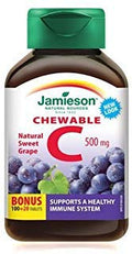 Jamieson Vitamin C chewable tablets