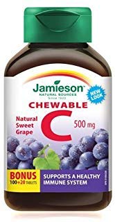 Jamieson Vitamin C chewable tablets