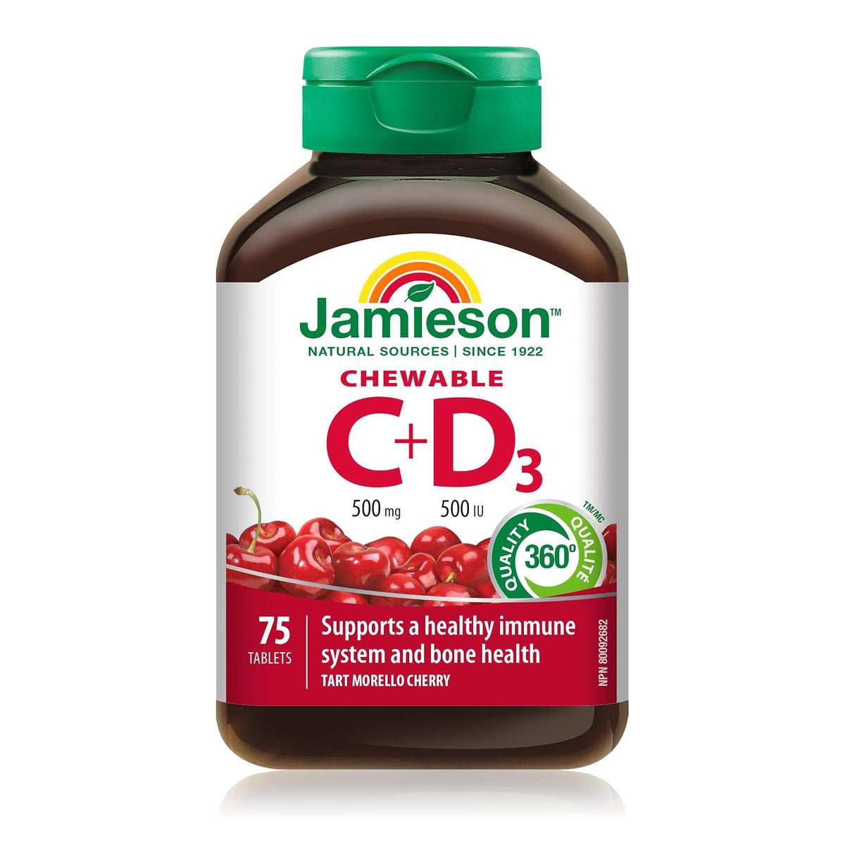 Jamieson vitamin C chewable tablets
