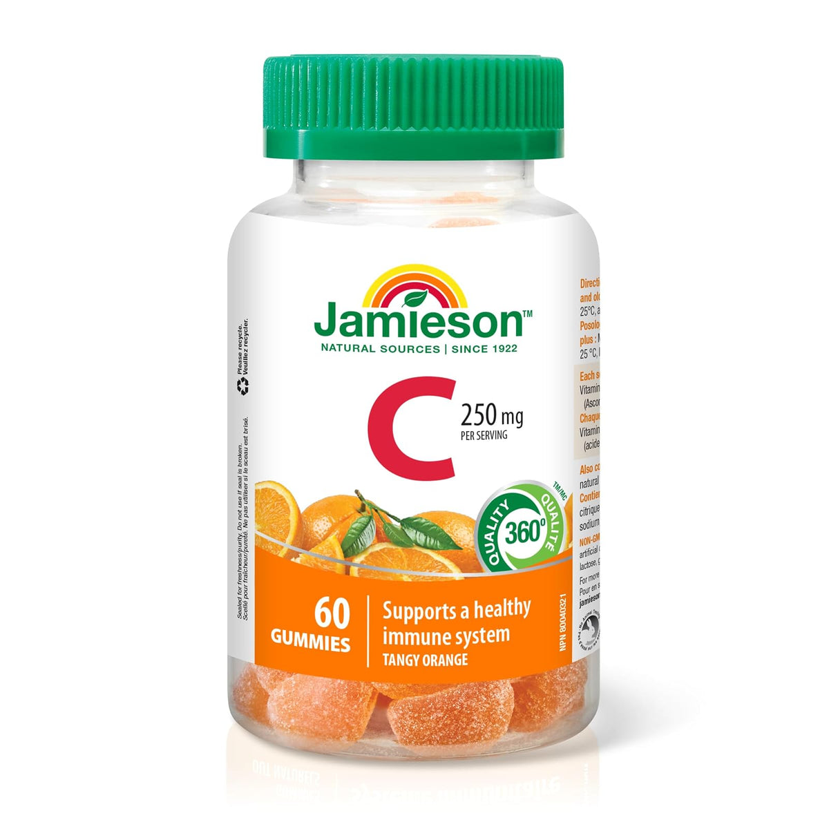 Jamieson Vitamin C gummies for immunity