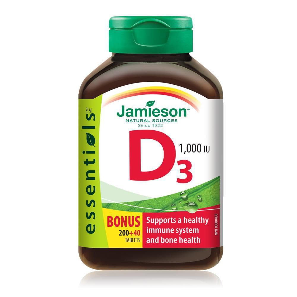 Jamieson Vitamin D3 1000 IU tablets