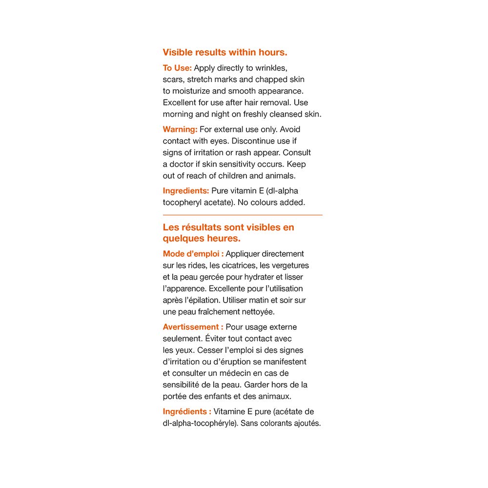 Jamieson vitamin E oil benefits