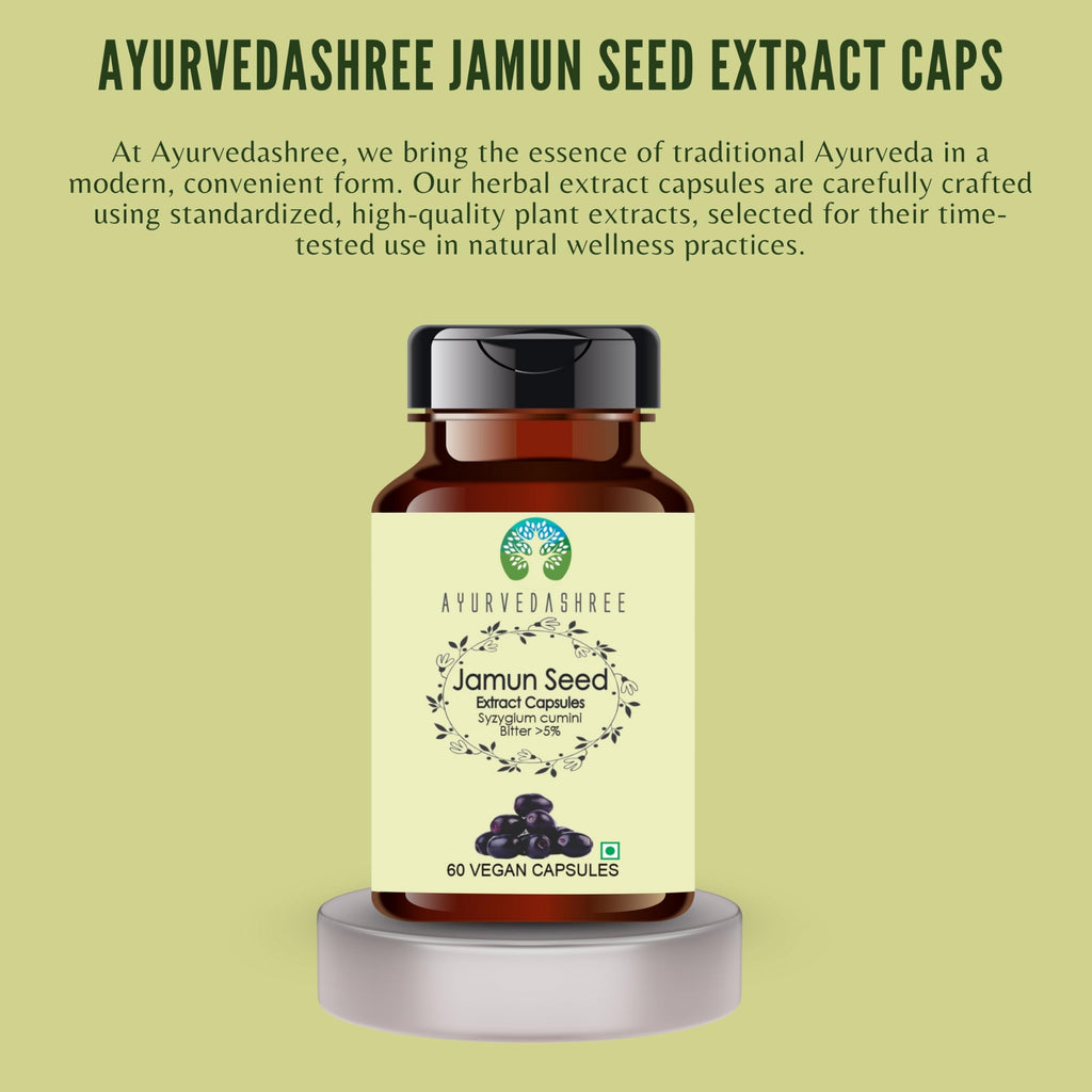 Jamun Seed antioxidant-rich capsules