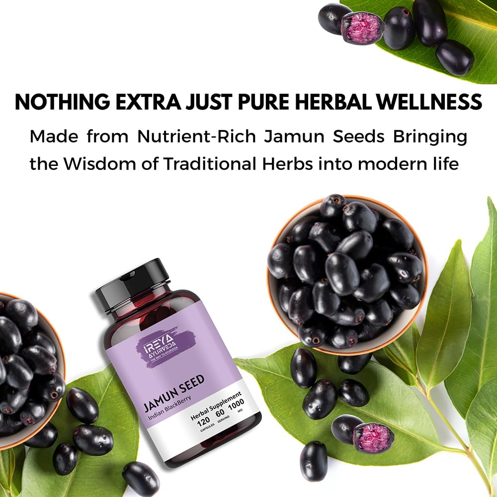 jamun seed capsules for blood sugar support