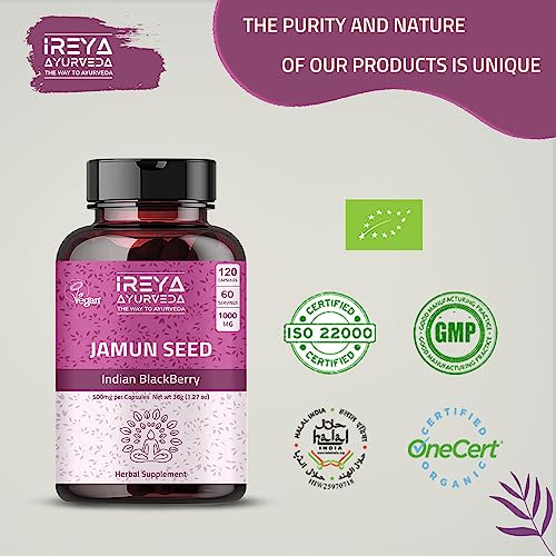 Jamun seed capsules for energy boost