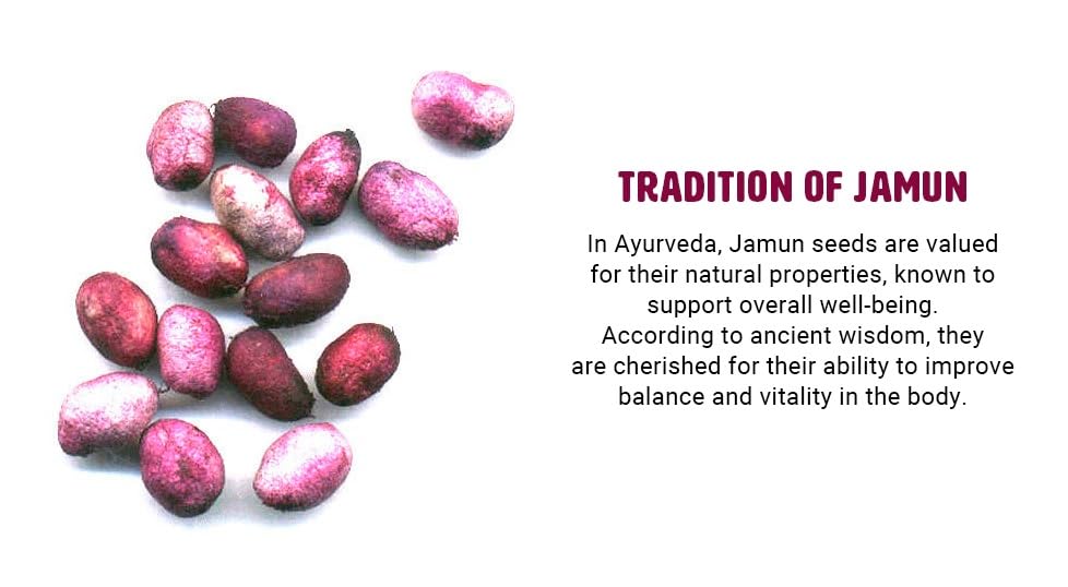 Jamun seed capsules for skin health