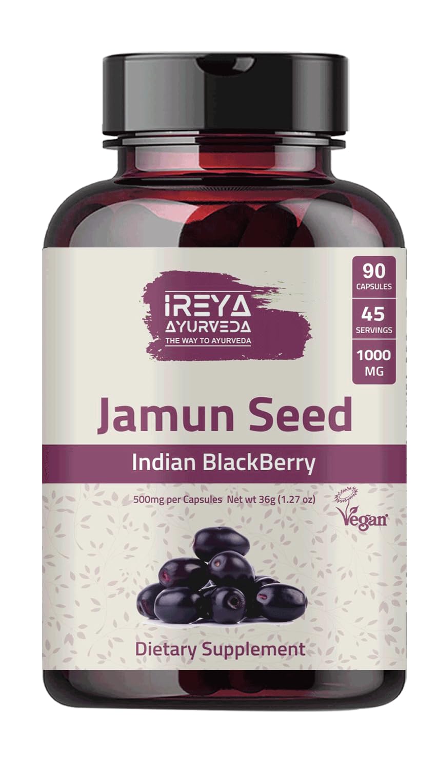 Jamun seed capsules for wellness