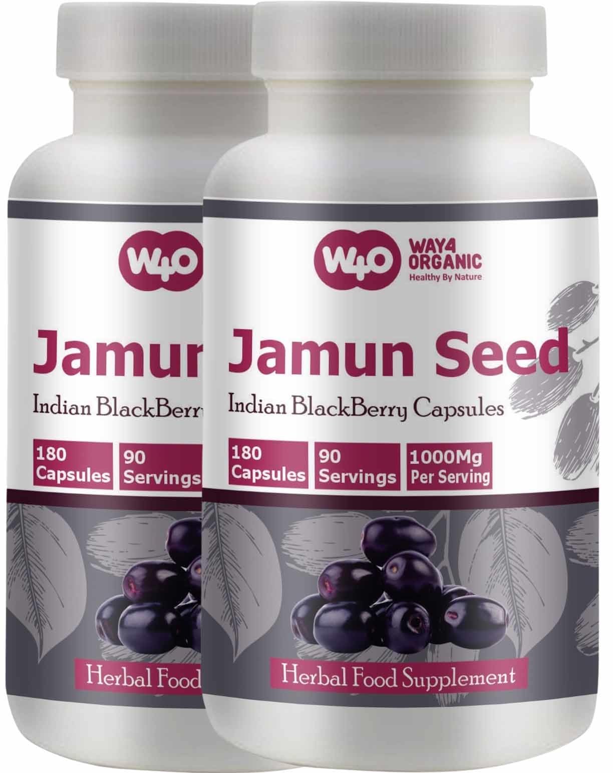 Jamun seed capsules for wellness