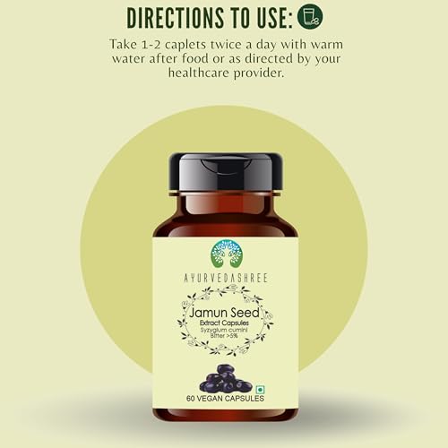 Jamun Seed capsules for wellness