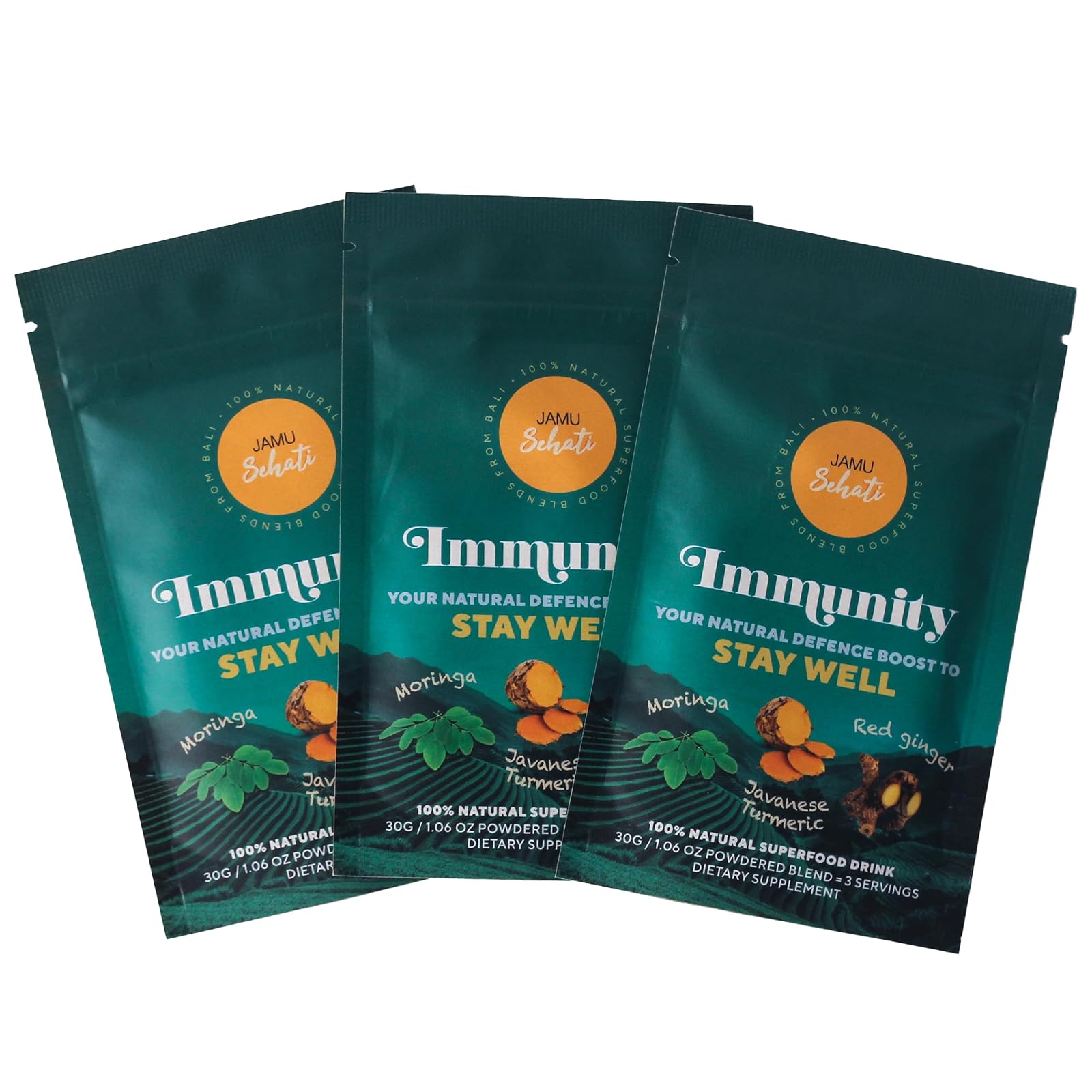 JAMUSEHATI immunity drink mix sachets
