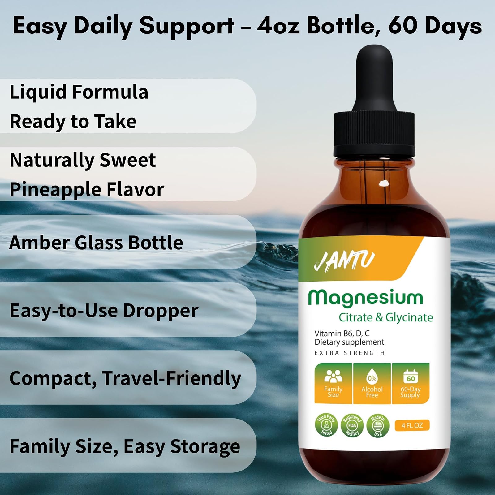 JANTU magnesium for overall wellness