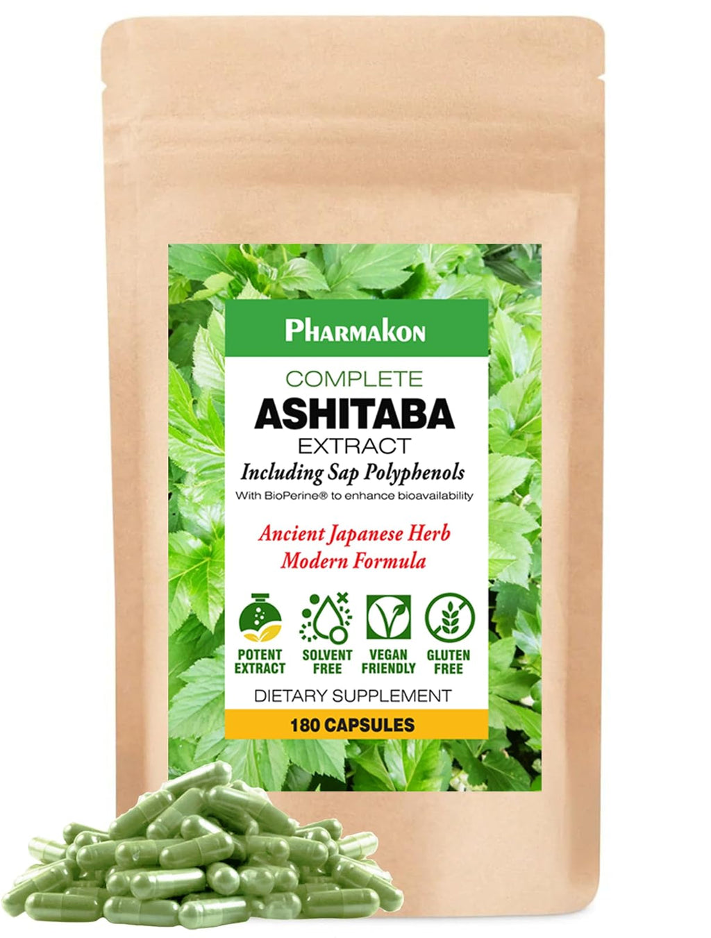 Japanese Ashiataba extract capsules