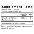 Japanese matcha capsules for energy