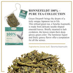 Japanese Sencha green tea wrapped bags