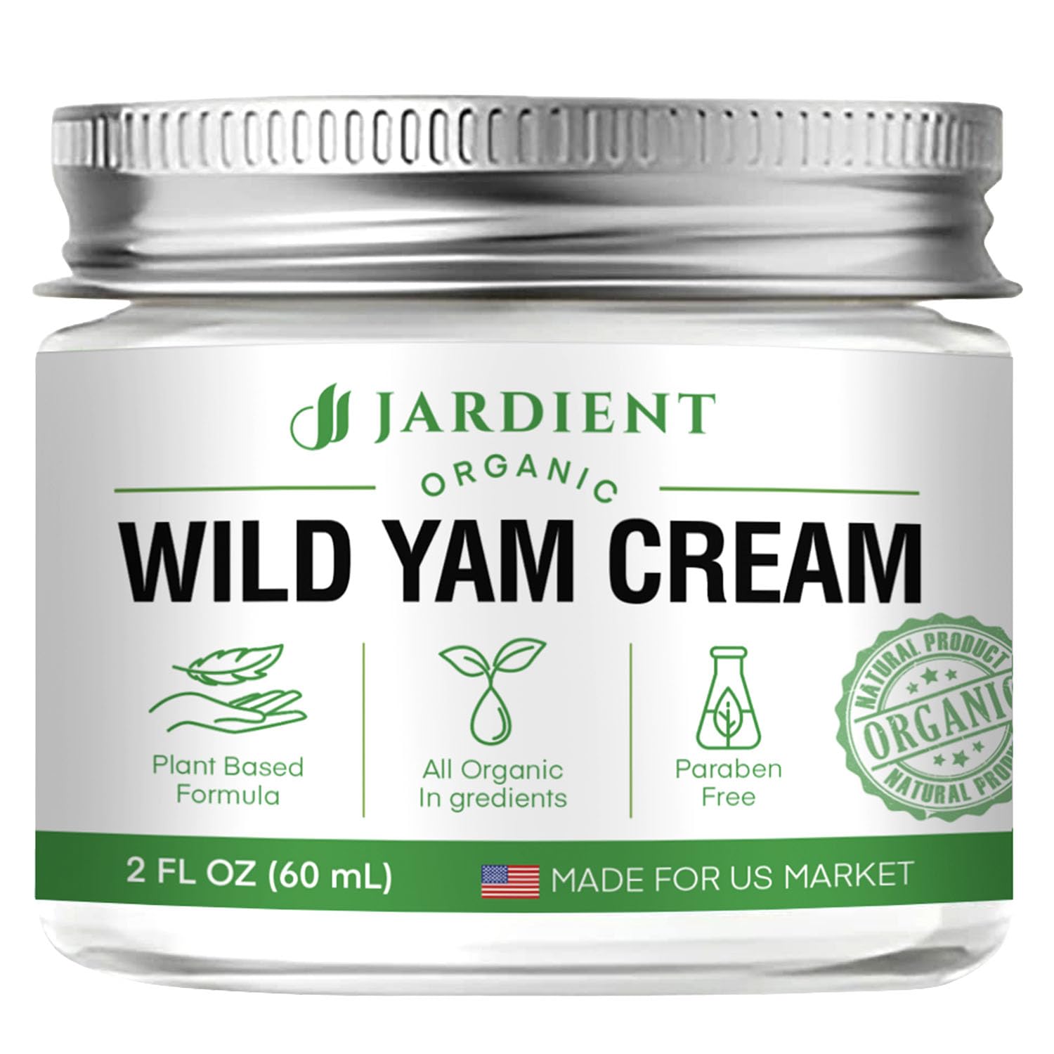 Jardient Wild Yam Cream for menopause relief