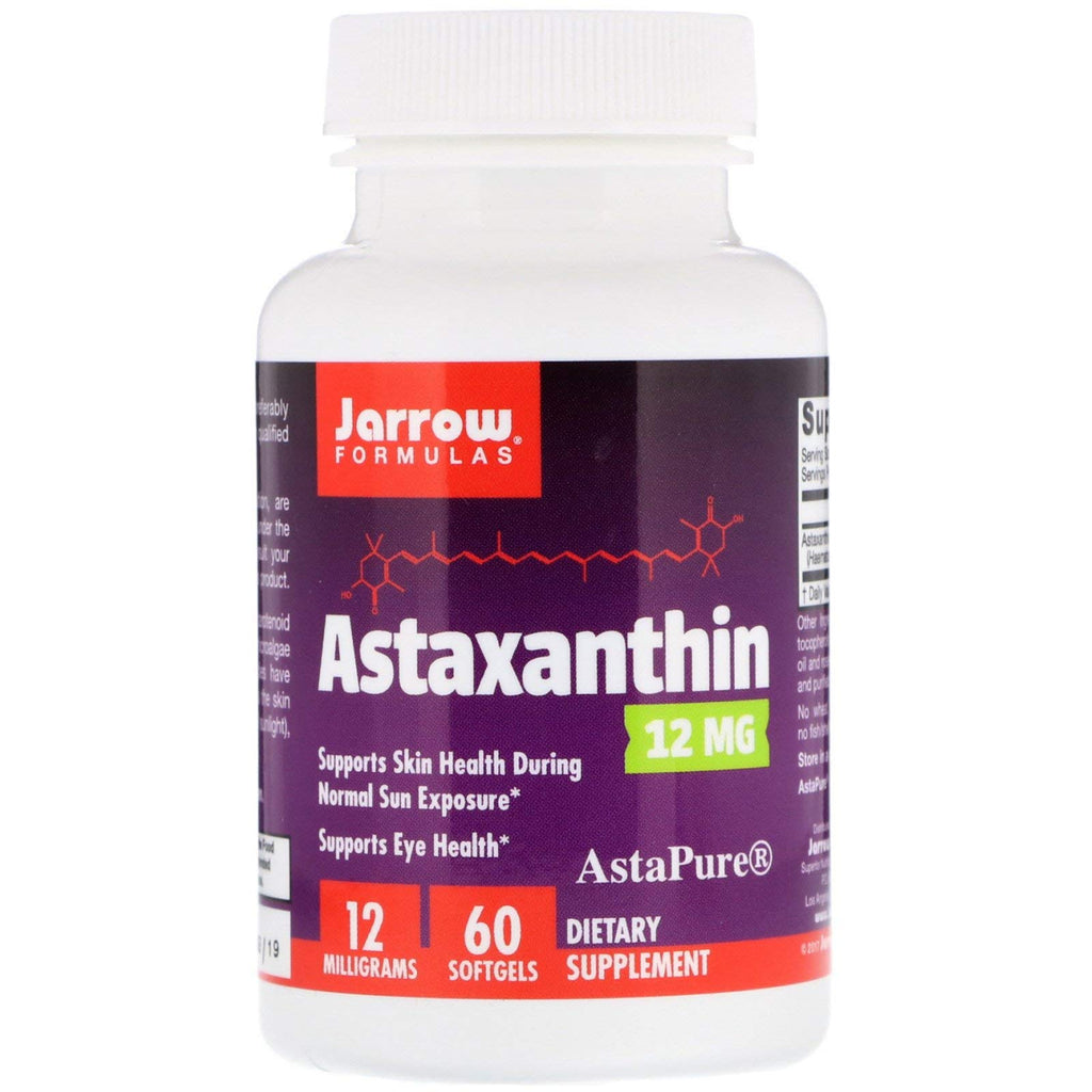 Jarrow Astaxanthin 12 mg benefits