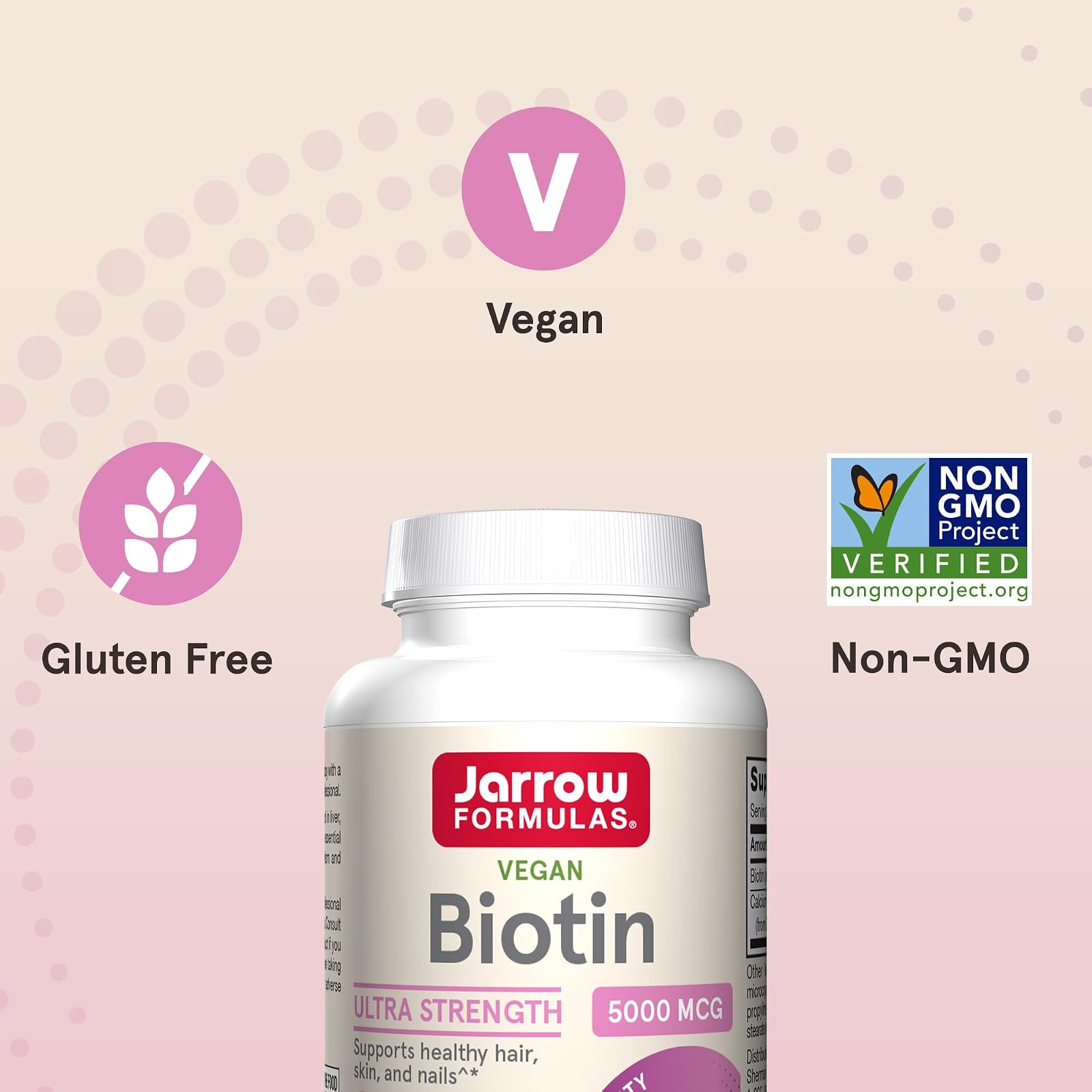 Jarrow biotin for energy metabolism