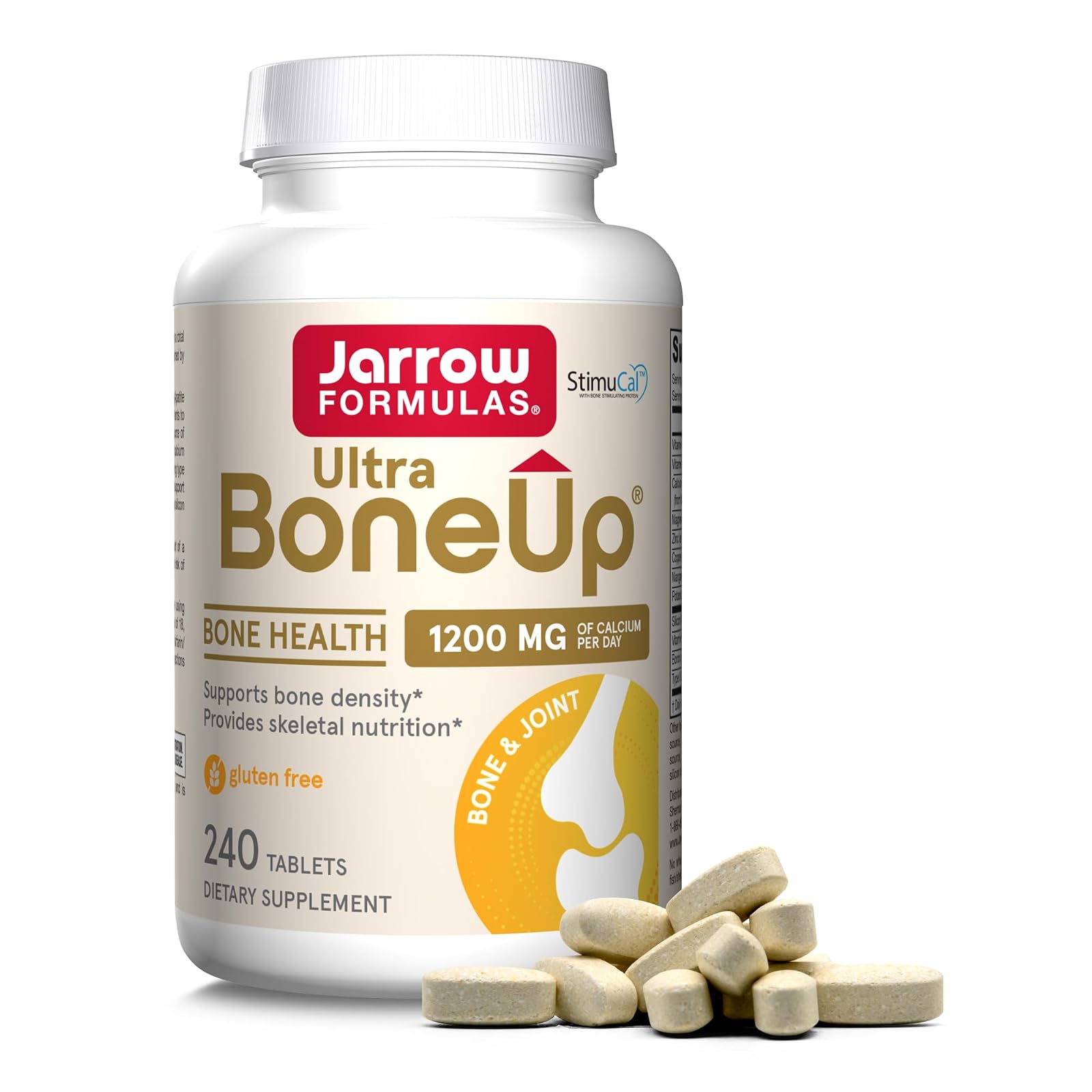 Jarrow BoneUp calcium supplement tablets
