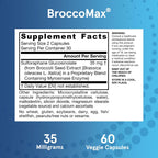 Jarrow BroccoMax capsules for vitality
