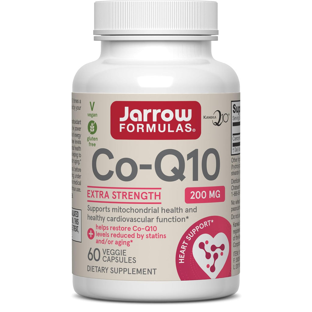 Jarrow CoQ10 200 mg capsules