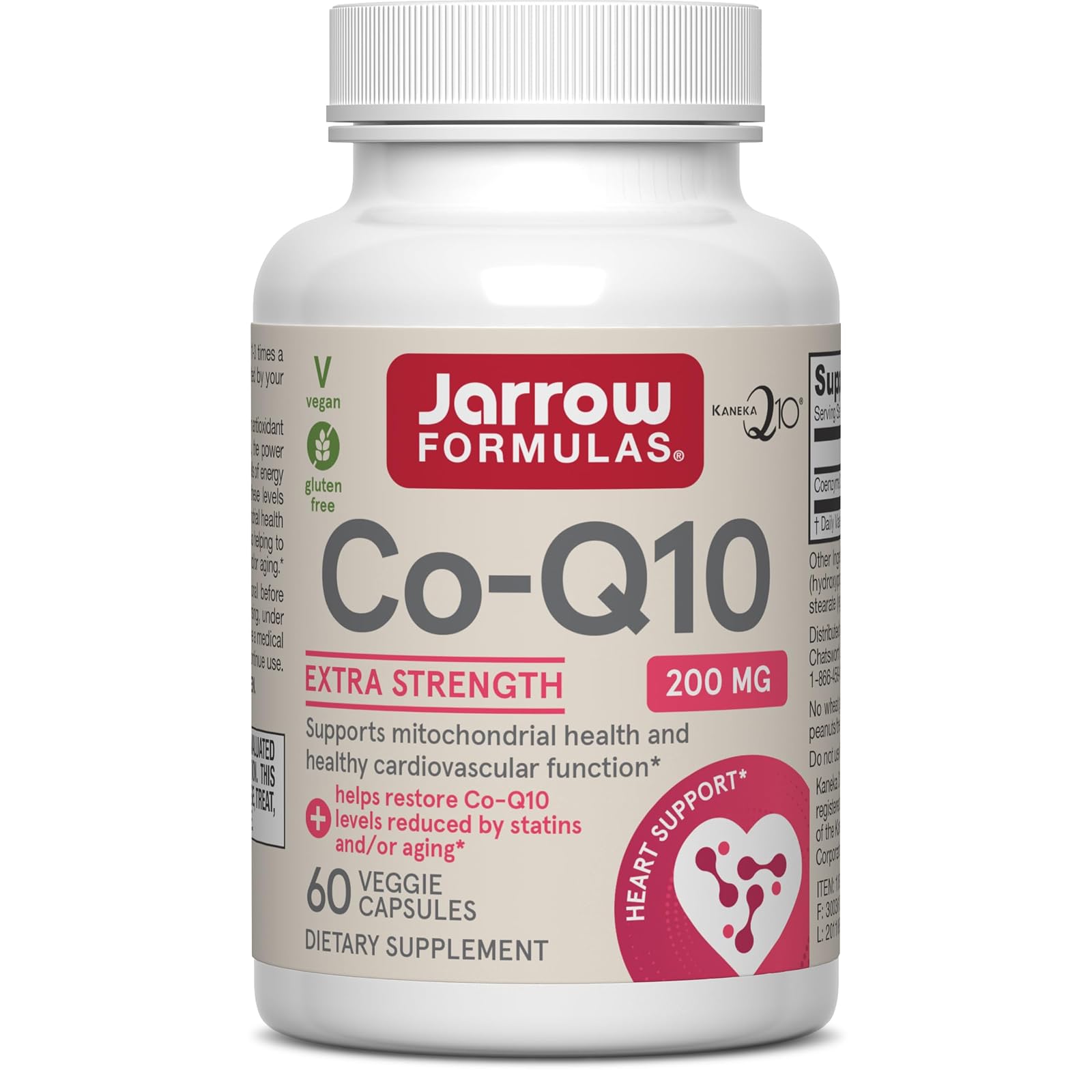 Jarrow CoQ10 200 mg capsules
