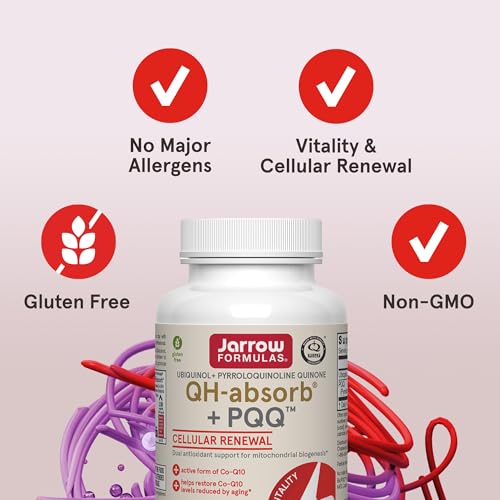 Jarrow CoQ10 for antioxidant protection