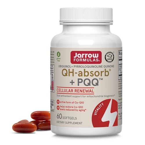 Jarrow CoQ10 softgels for energy