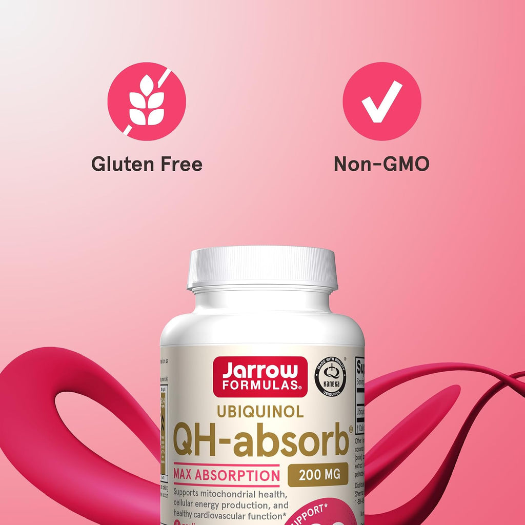 Jarrow CoQ10 supports cellular function
