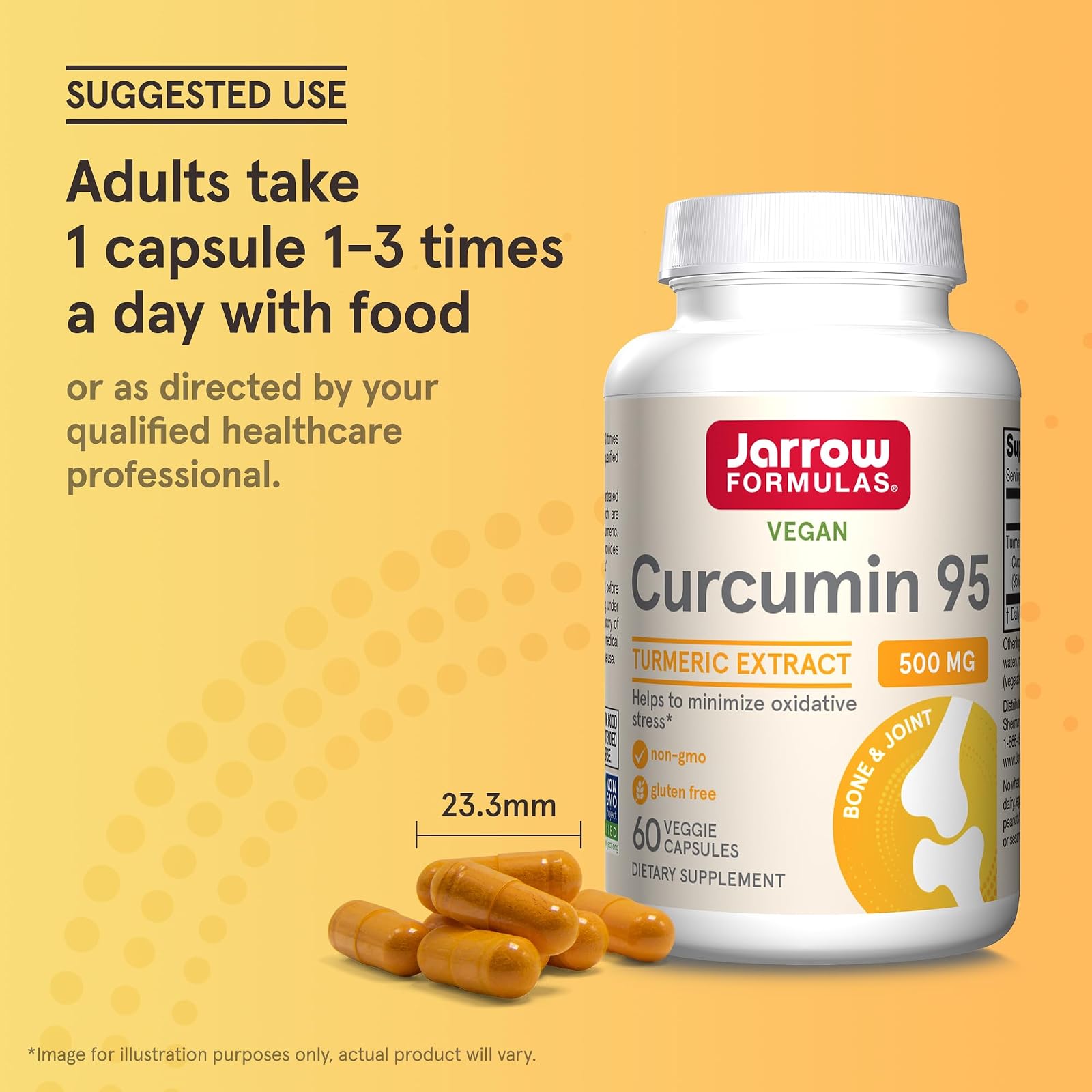 Jarrow curcumin for inflammation relief