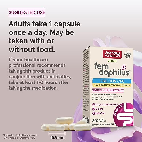 Jarrow FemDophilus for daily digestive care