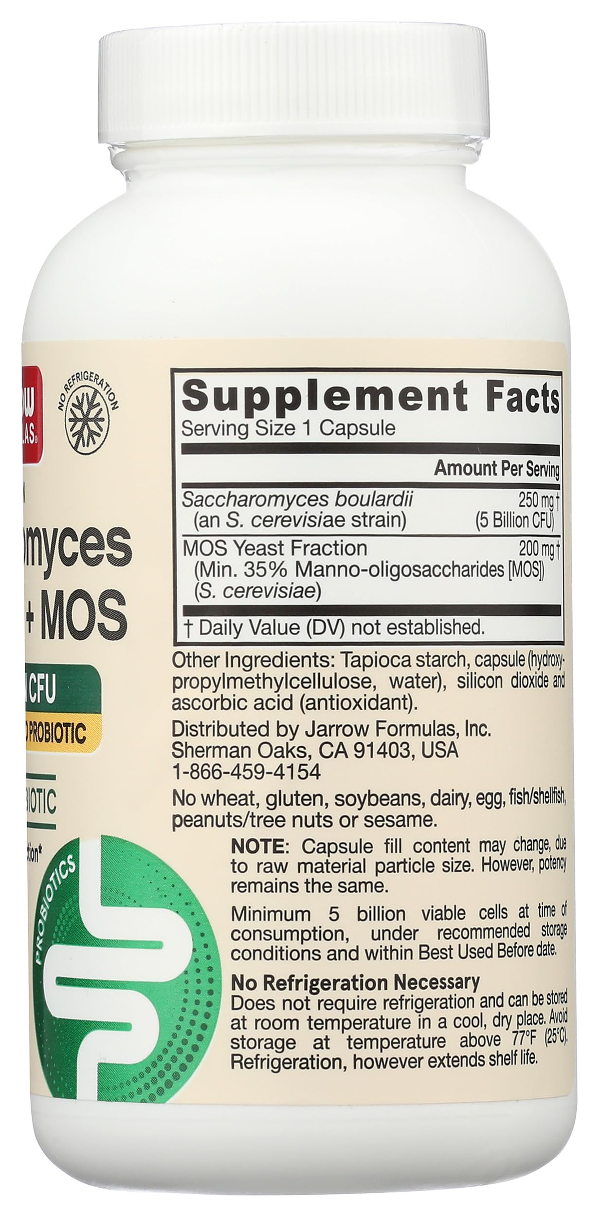 Jarrow Formulas 90 count probiotic capsules
