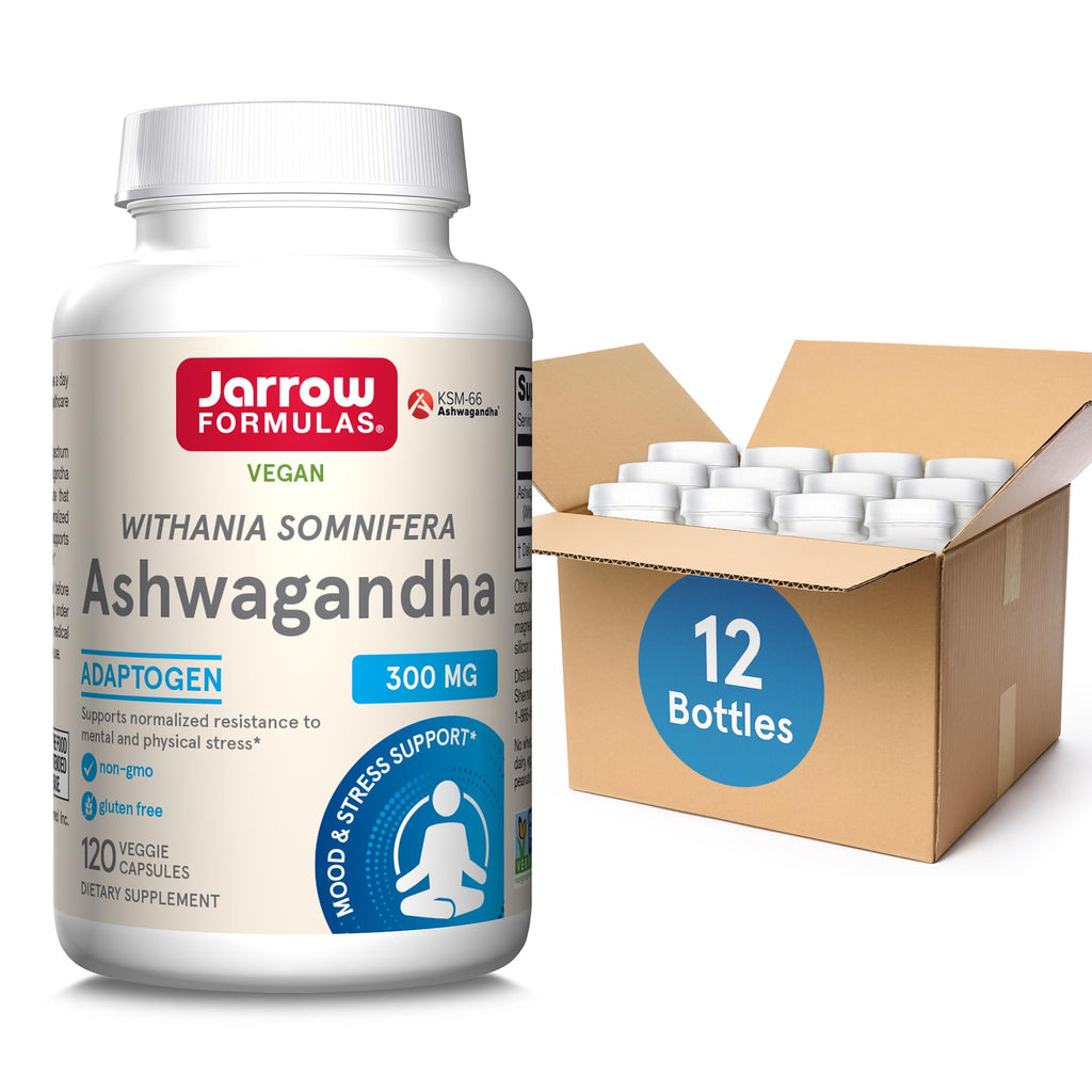 Jarrow Formulas ashwagandha veggie capsules
