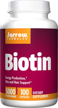 Jarrow Formulas biotin veggie caps